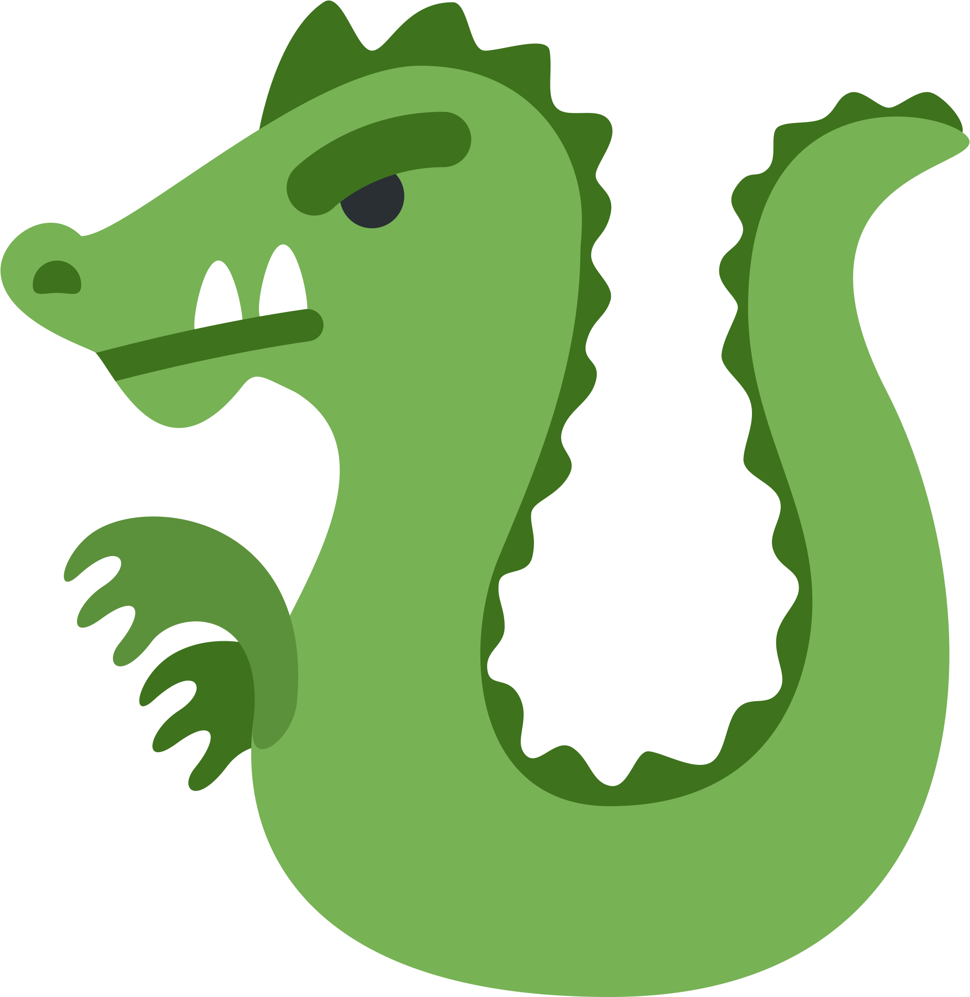 Dragon - Dragon Emoji Clipart - Full Size Clipart (#3773002) - PinClipart