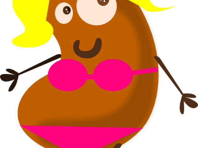 Jelly Beans Clipart Cute Cartoon - Pinto Beans Character - Png Download ...