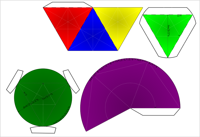 This Free Clip Arts Design Of Nets Of Cone Enveloped - Png Download ...
