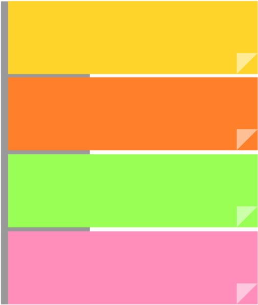 All Photo Png Clipart - Colorful Sticky Notes Png Transparent Png ...