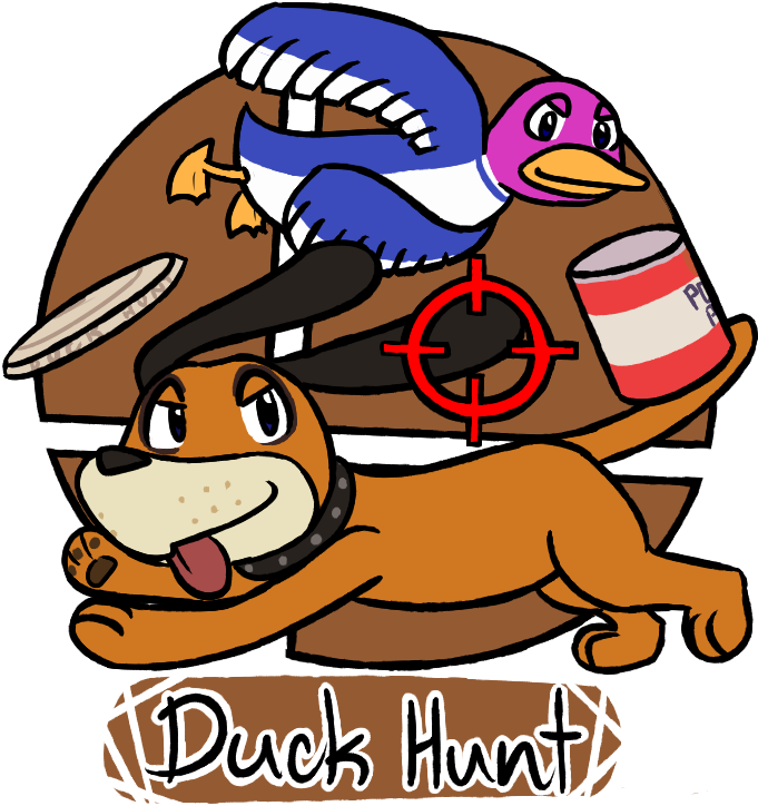 Duck Hunt Takes Aim ” - Cartoon Clipart - Full Size Clipart (#3798347 ...