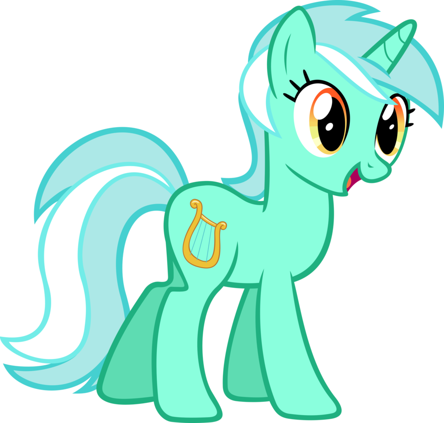 My Little Pony Clipart Classic - My Little Pony Lyra Heartstrings - Png ...