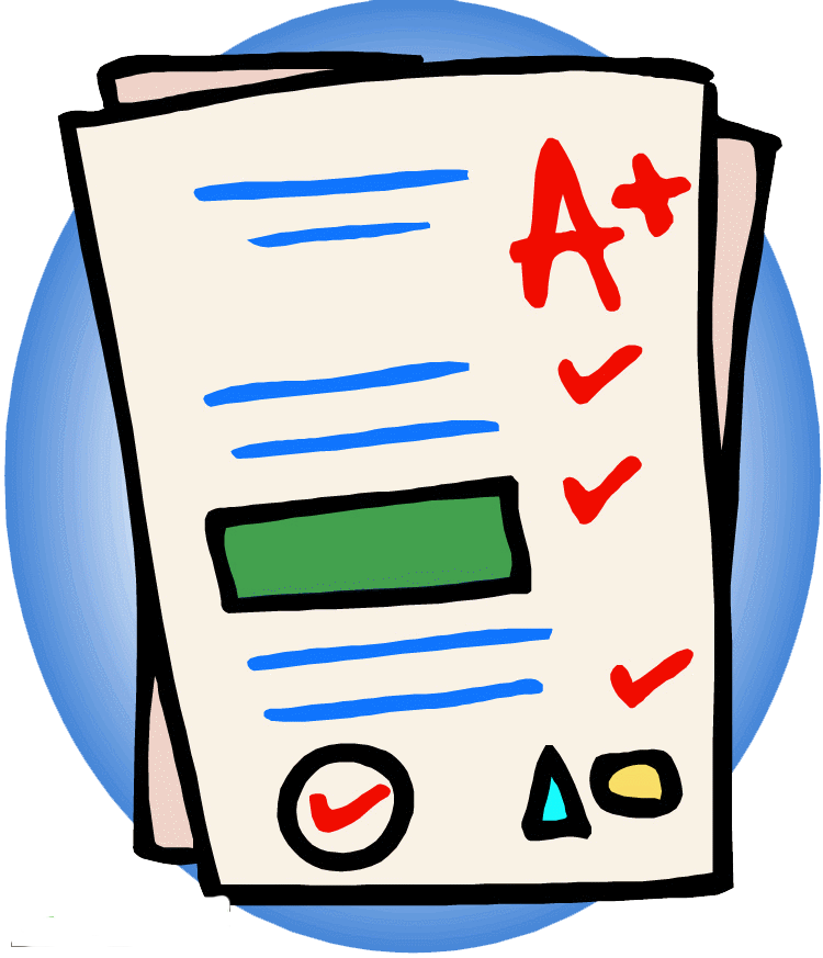 Clipart Homework Review - Clip Art Assessment - Png Download - Full ...