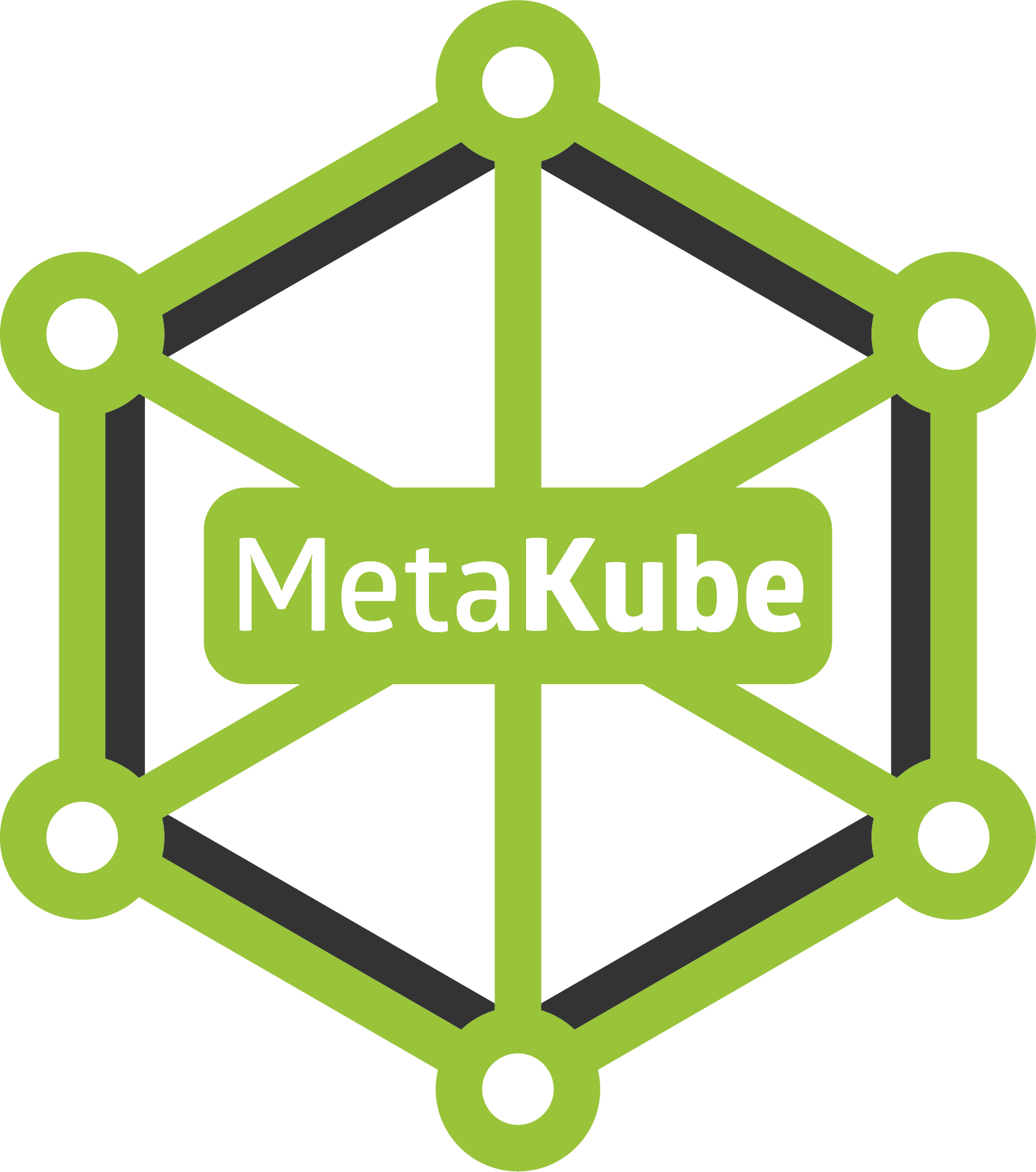 Metakube Produktlogo In Grün, Schwarz Und Weiß - Stuffing Clipart ...