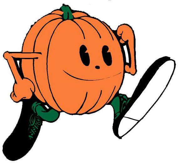 Running Pumpkin Clipart - Full Size Clipart (#3800650) - PinClipart