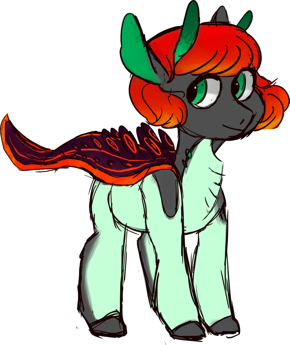 Sea Slug Pony - Cartoon Clipart - Full Size Clipart (#3801341) - PinClipart