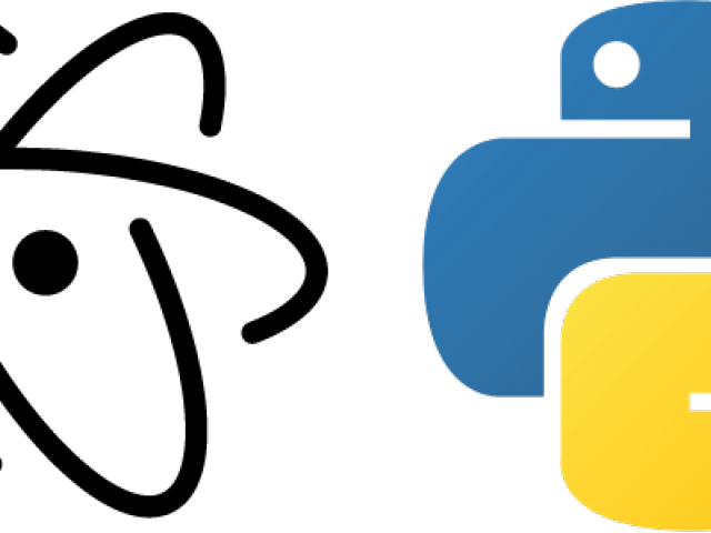 Python Logo Clipart Above - Atom - Png Download - Full Size Clipart ...