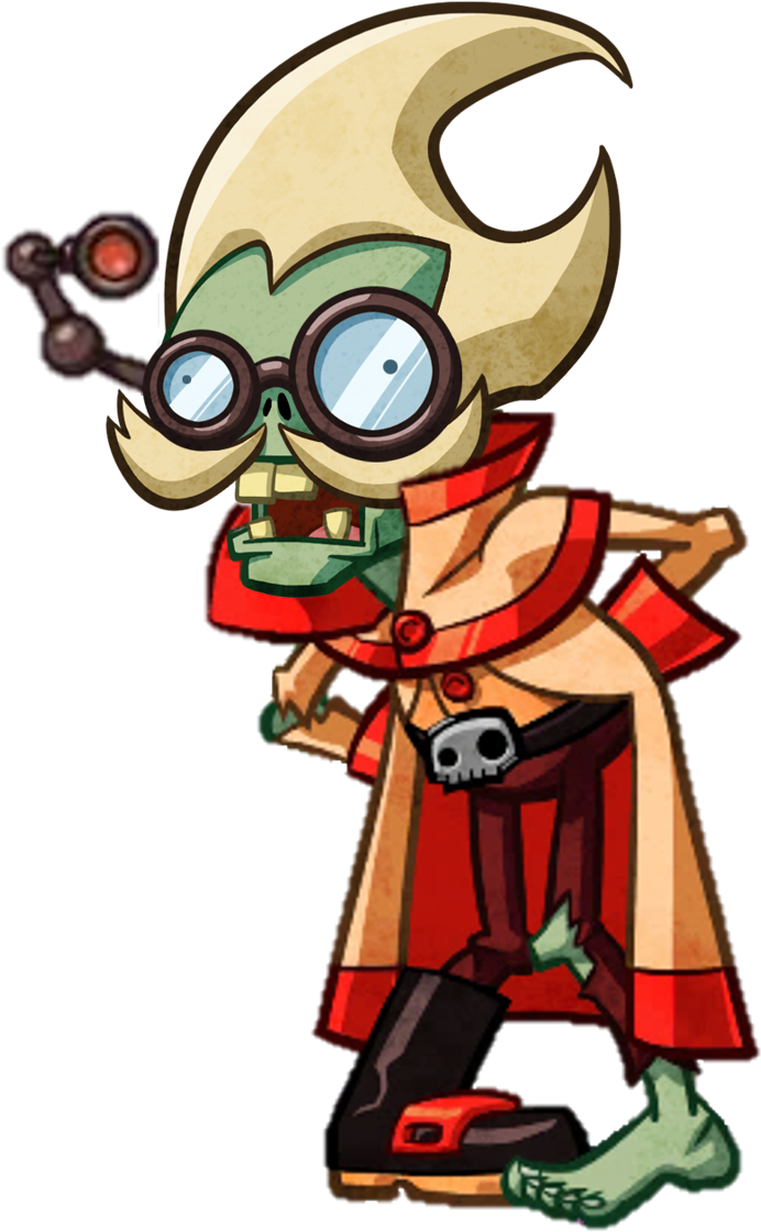 Professor Brainstorm - Pvz Heroes Professor Brainstorm Clipart - Full ...