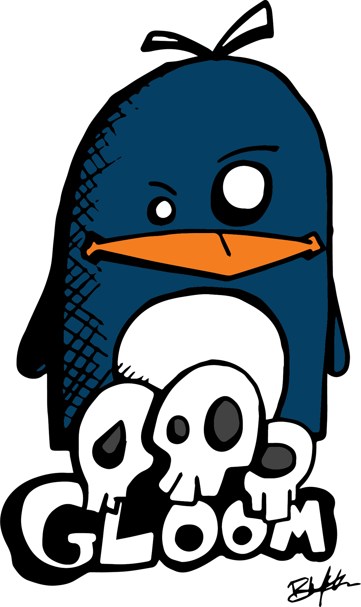 Gloom - Cartoon Clipart - Full Size Clipart (#3812622) - PinClipart