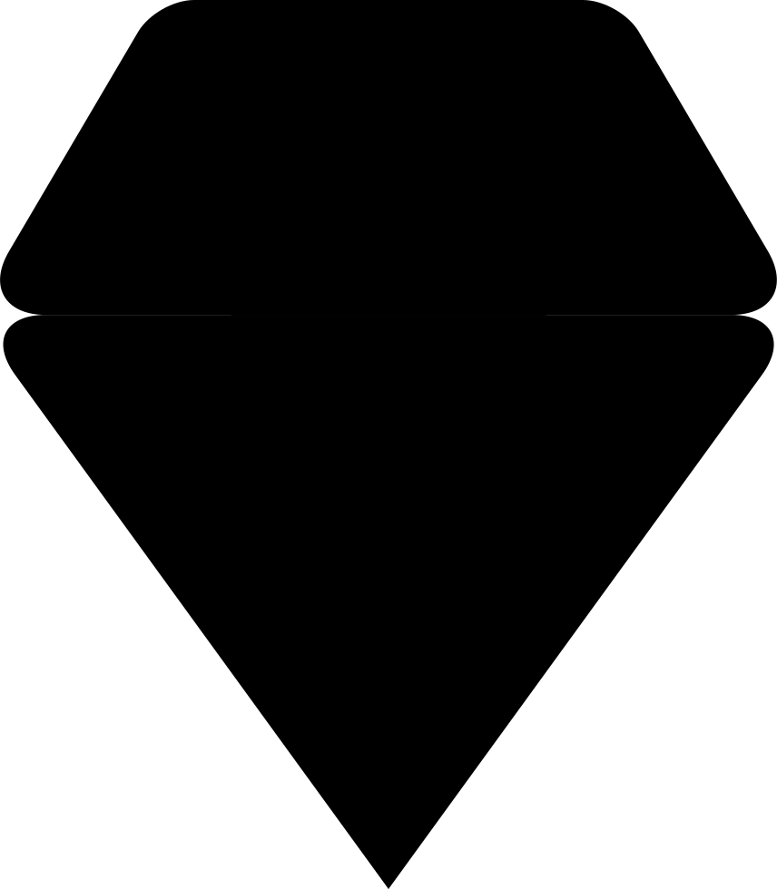 Png File Svg - Silhouette Diamond Clipart Transparent Png - Full Size ...