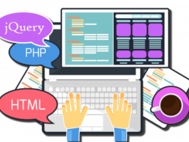 Web Development Clipart Modern - Web Design - Png Download - Full Size ...