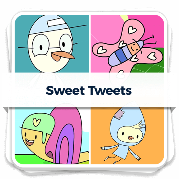 Sweet Tweets@2x~ipad - Cartoon Clipart - Full Size Clipart (#3823757 ...