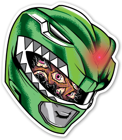 Green Ranger Sticker - Green Ranger Png Clipart - Full Size Clipart ...
