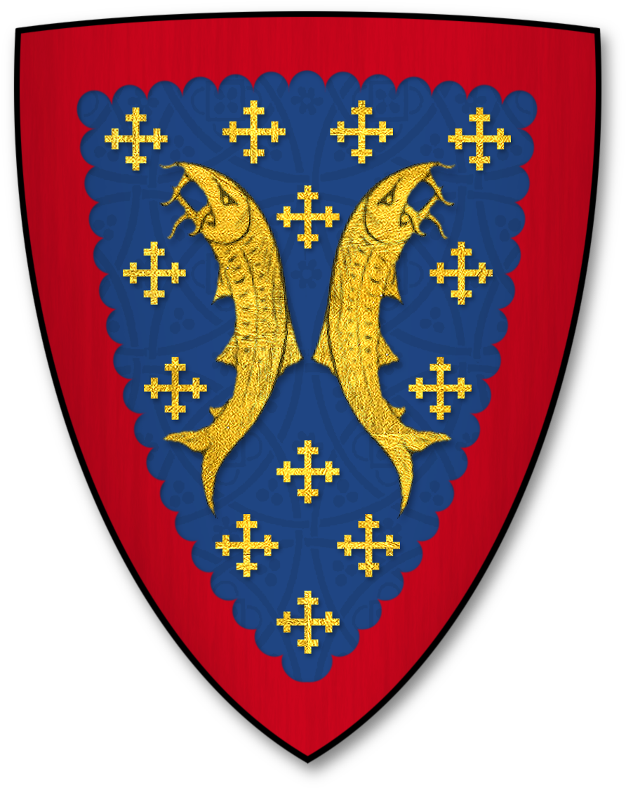 K 033 Coat Of Arms Bar John De Bar - De Bar Coat Of Arms Clipart - Full ...