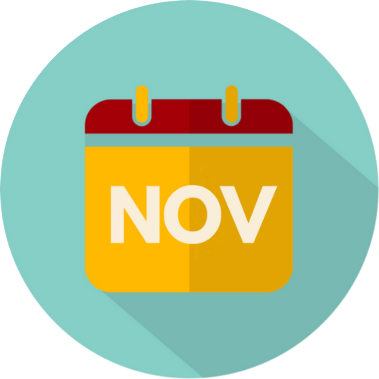 Nov Icon - Circle Clipart - Full Size Clipart (#3827669) - PinClipart