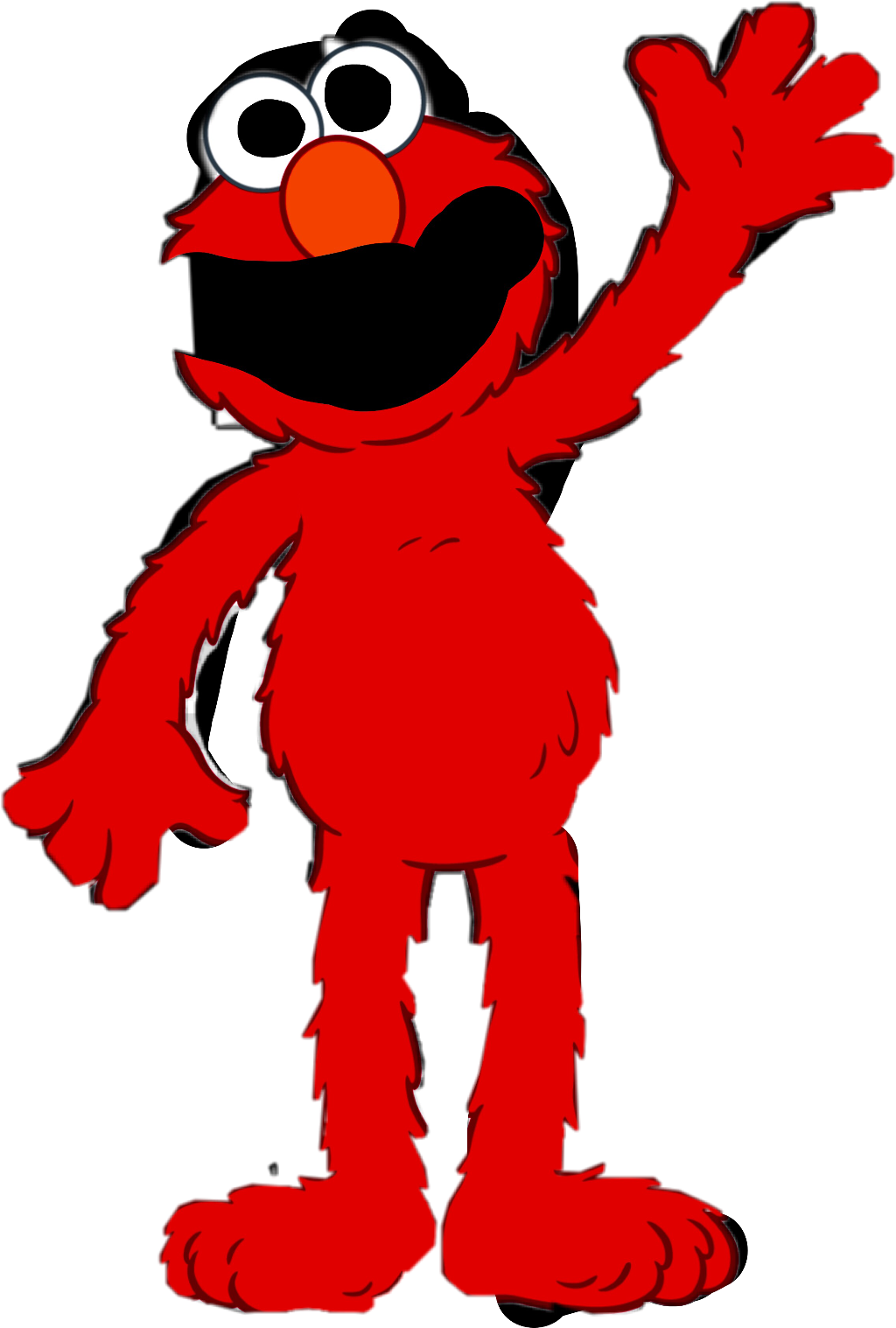 Elmo Sticker Clipart - Full Size Clipart (#3829332) - PinClipart