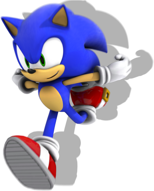 Sonic The Hedgehog Running Animation Clipart - Full Size Clipart ...