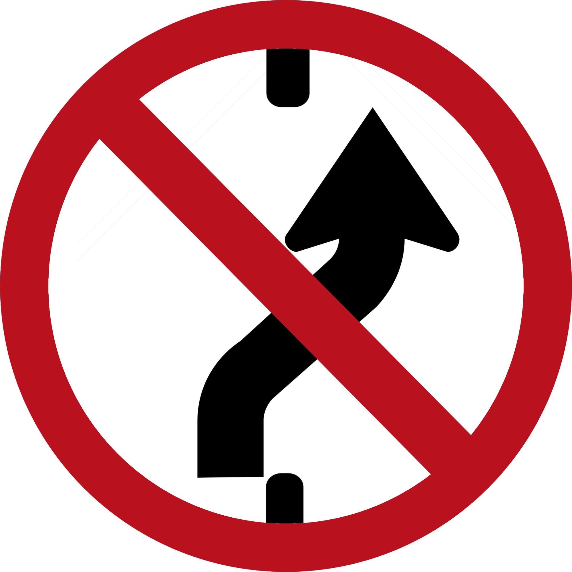 Thai Road Sign B11 - Gloucester Road Tube Station Clipart - Full Size ...