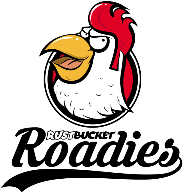 @rustbucketroad Rust Bucket Roadies Hit The Roux Stage - Cartoon ...