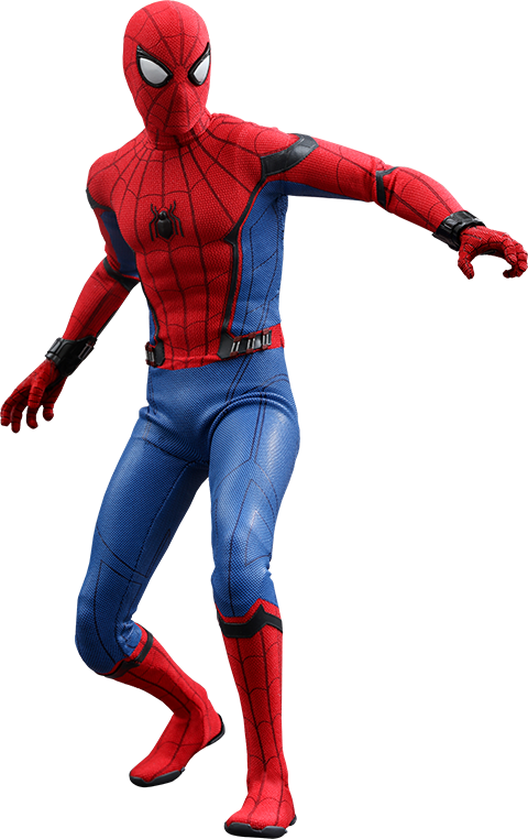 Marvel Spider Man Sixth Scale Figure By Spider Man Body Png Clipart 