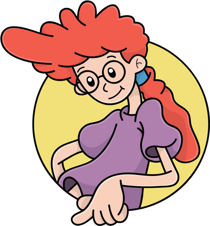 Pepper Ann - Cartoon Clipart - Full Size Clipart (#3851031) - PinClipart