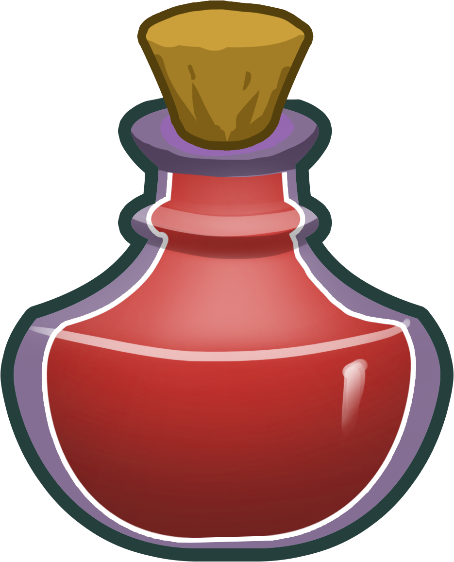 Sample File - 2d Potions Sprite Clipart - Full Size Clipart (#3851631 ...