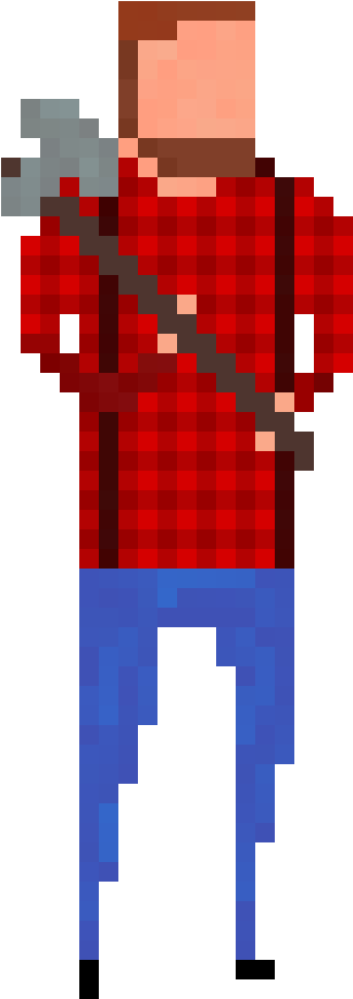 Lumberjack 3rd Stance - Illustration Clipart - Full Size Clipart ...