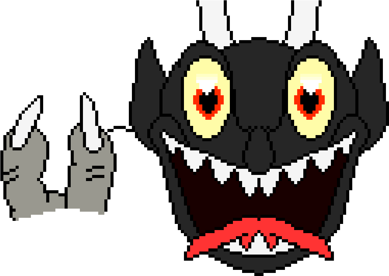 Devil From Cuphead - Cartoon Clipart - Full Size Clipart (#3856558 ...