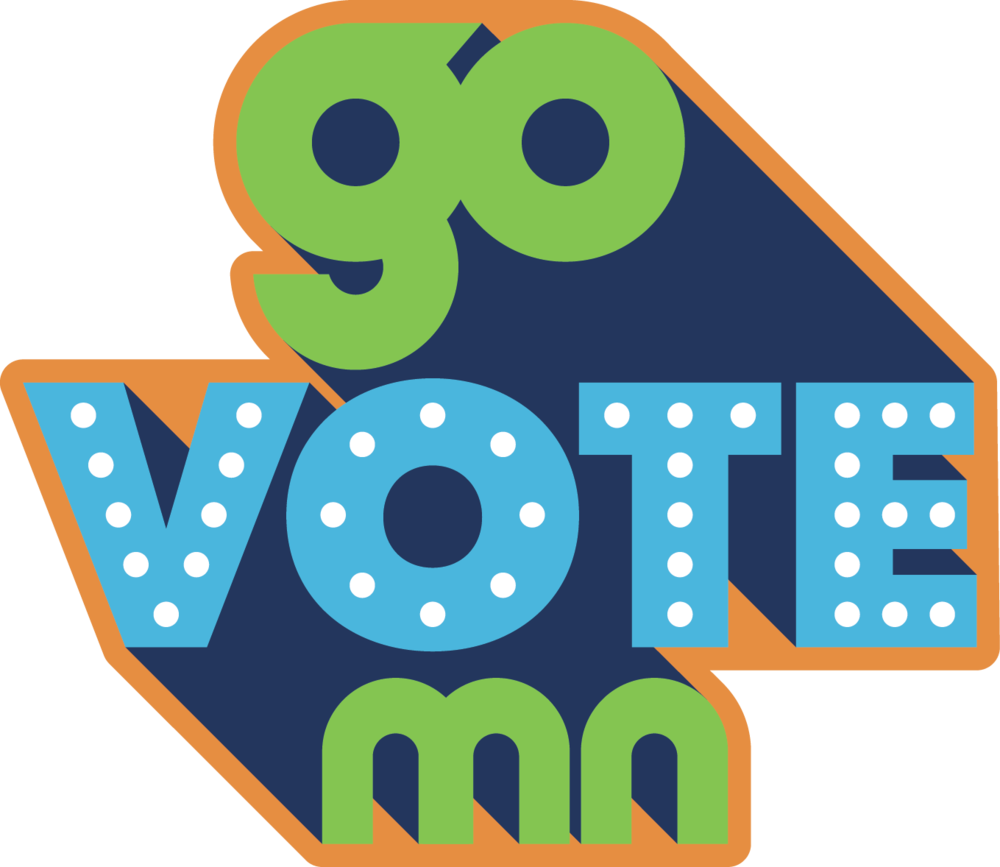 Go Vote Mn Colored Clipart - Full Size Clipart (#3856811) - PinClipart