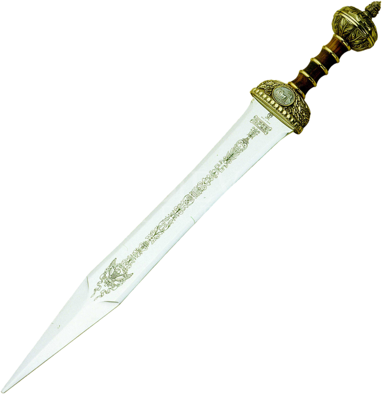 Gladiator Sword Transparent Png - Caesar Gladius Clipart - Full Size ...