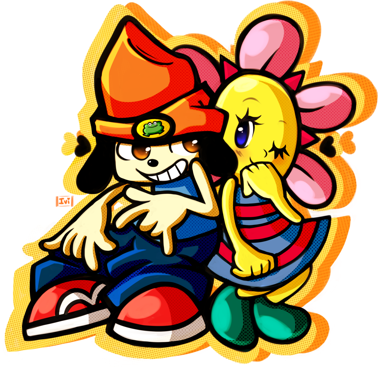 [parappa & Sunny] - Cartoon Clipart - Full Size Clipart (#3865653 ...