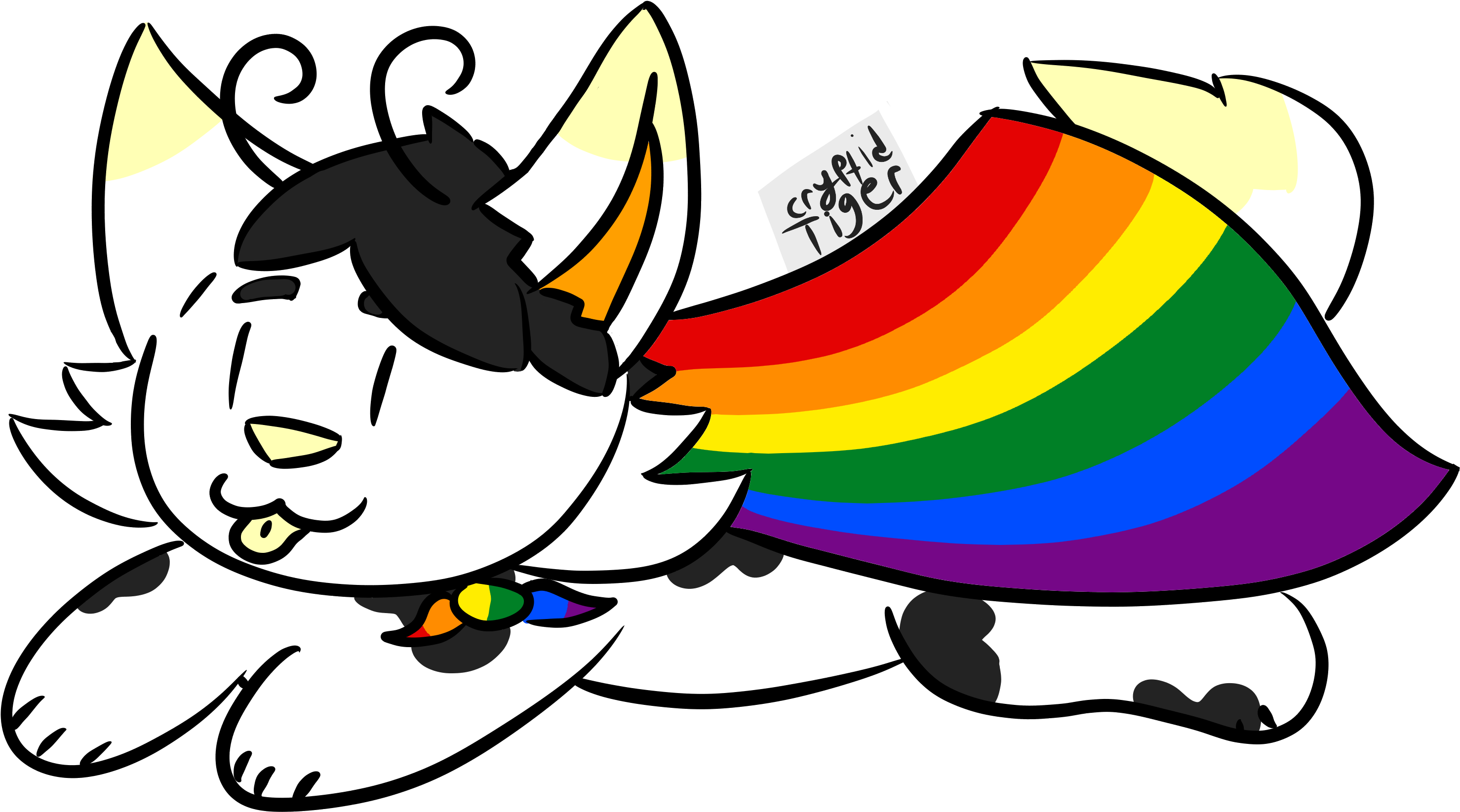 Fyvi Flying Pride Clipart - Full Size Clipart (#3868301) - PinClipart