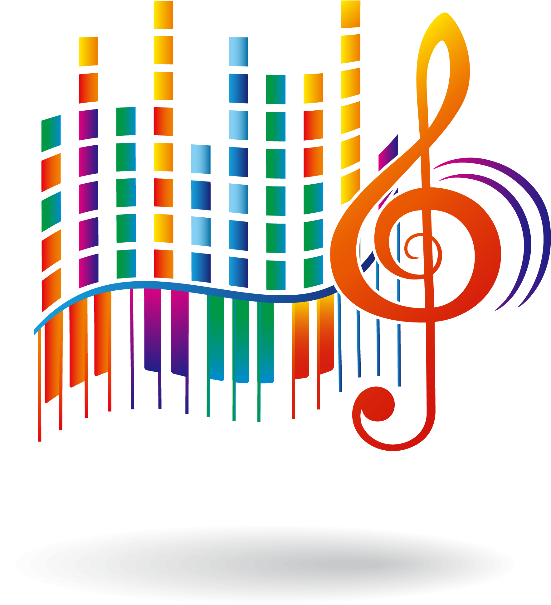 Musical Note Musical Instrument Wall Decal Sticker - Music Note ...