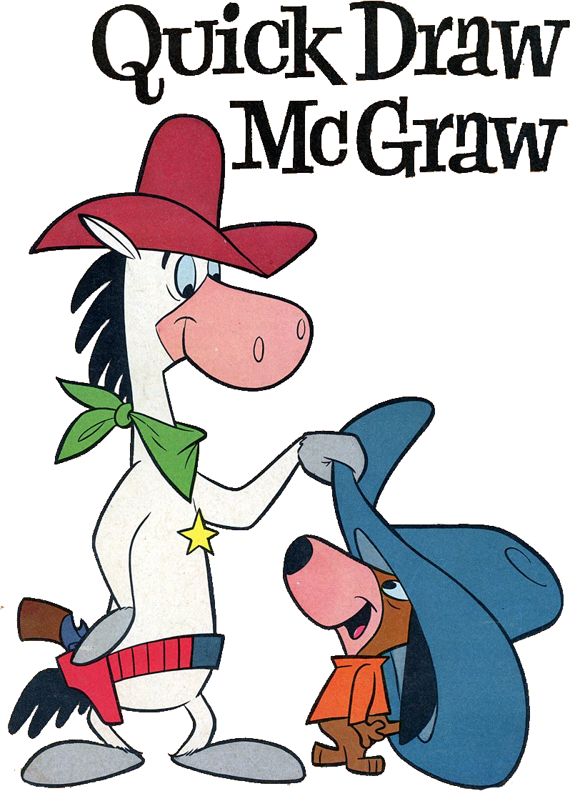 Download Transparent Cartoon Quick Draw Mcgraw Png - Quick Draw Mcgraw ...