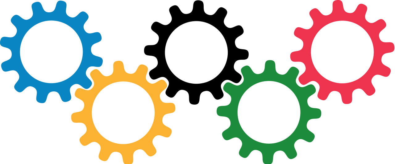 Olympic Gears - Rotating Gears Gif Clipart - Full Size Clipart ...