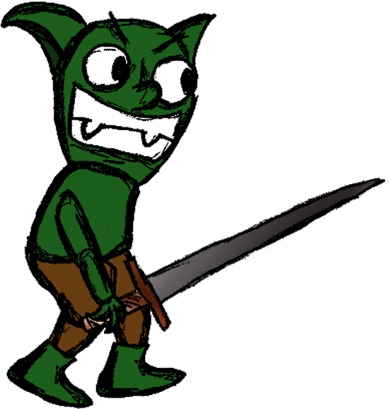 Small Goblin - Cartoon Clipart - Full Size Clipart (#3872808) - PinClipart