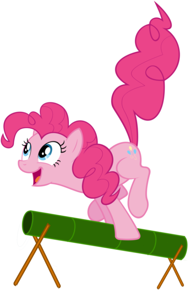 Meriam Buluh Png - Pinkie Pie With Party Cannon Clipart - Full Size ...