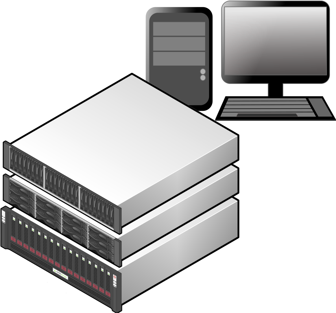 Hdd Rack System Protection - Desktop Computer Clipart Png Transparent ...