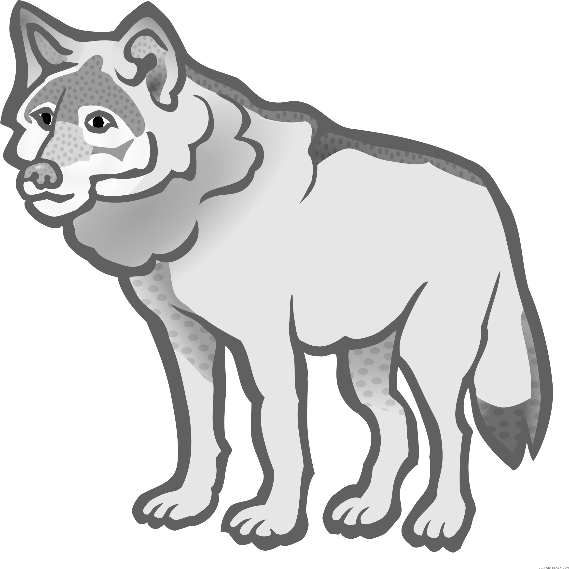 Download Wolf Animal Free Black White Clipart Images Clipartblack ...