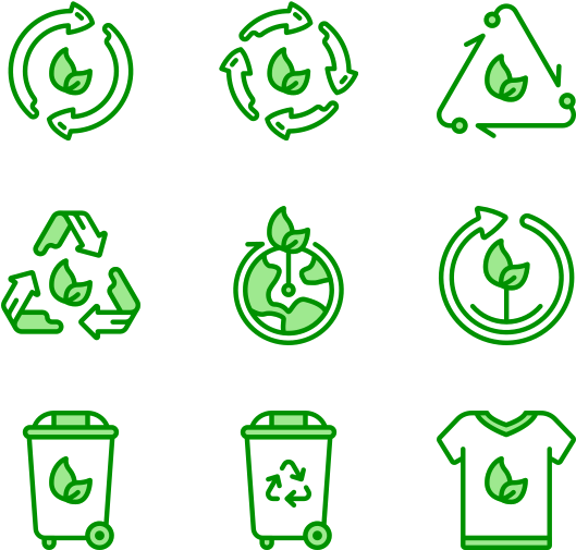 Zero Waste Clipart - Full Size Clipart (#3890008) - PinClipart