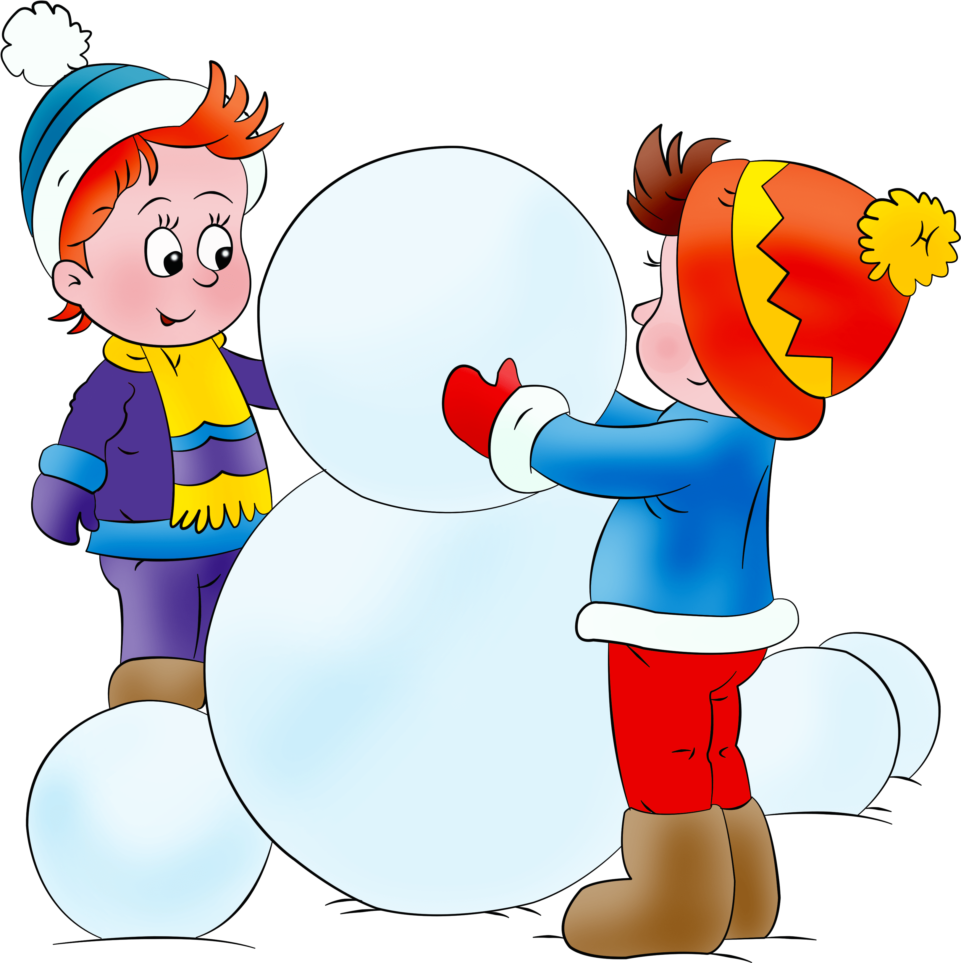 Snowball Fight Clipart - Png Download - Full Size Clipart (#3890311 ...