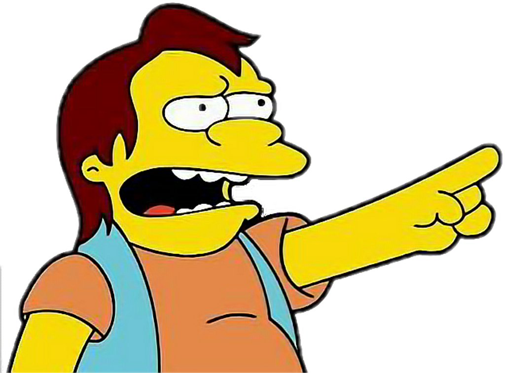 Download #nelson #ha Ha #señalando #burlando #simpson#freetoedit ...