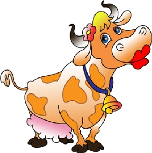 Cute Cow - Cute Clipart Cow - Png Download - Full Size Clipart (#390228 ...