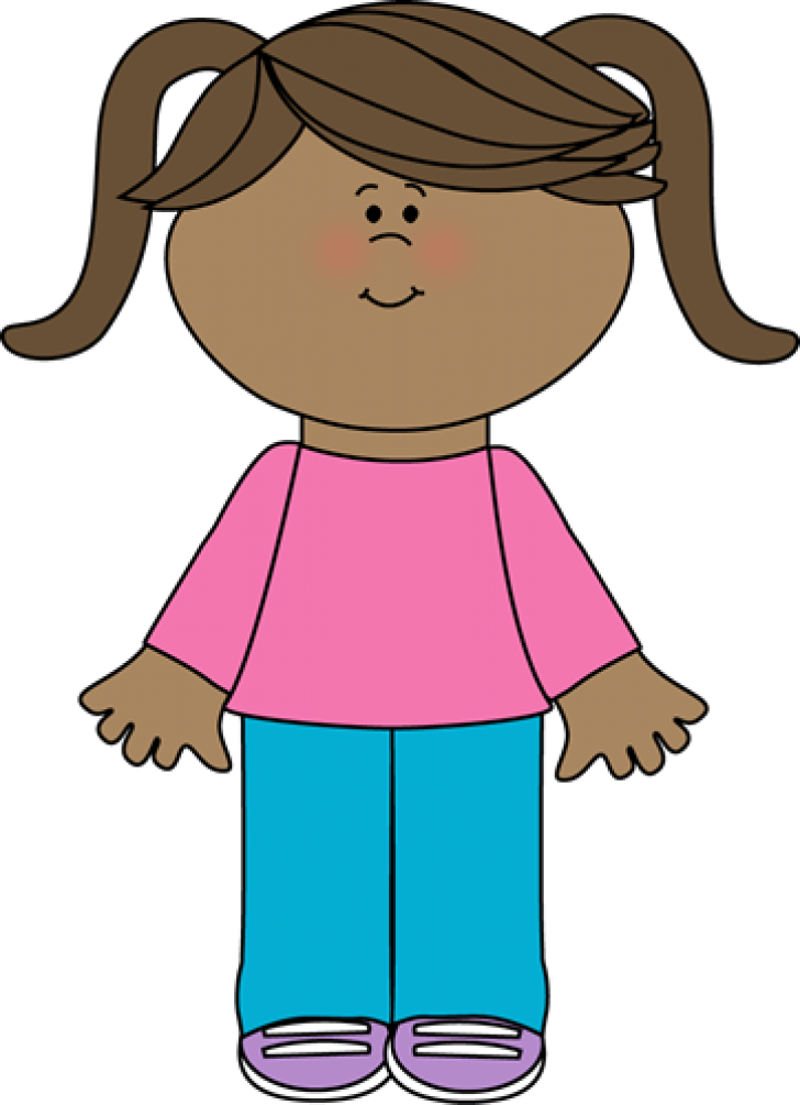 Permalink To Cute Little Girl Clipart - Mycutegraphics Girl - Png ...