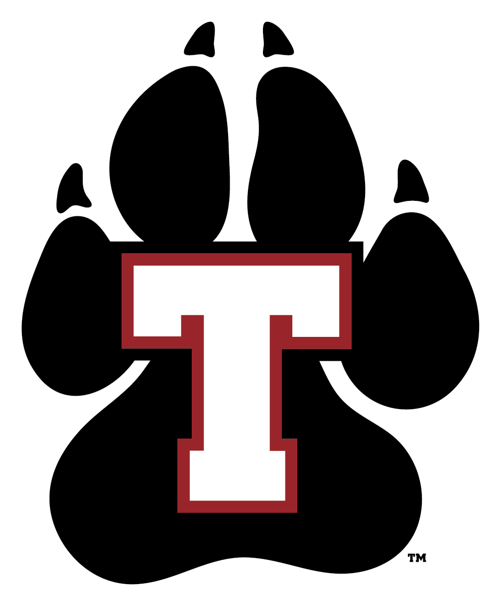 Paw For Black - Thomas College Clipart - Full Size Clipart (#396324 ...