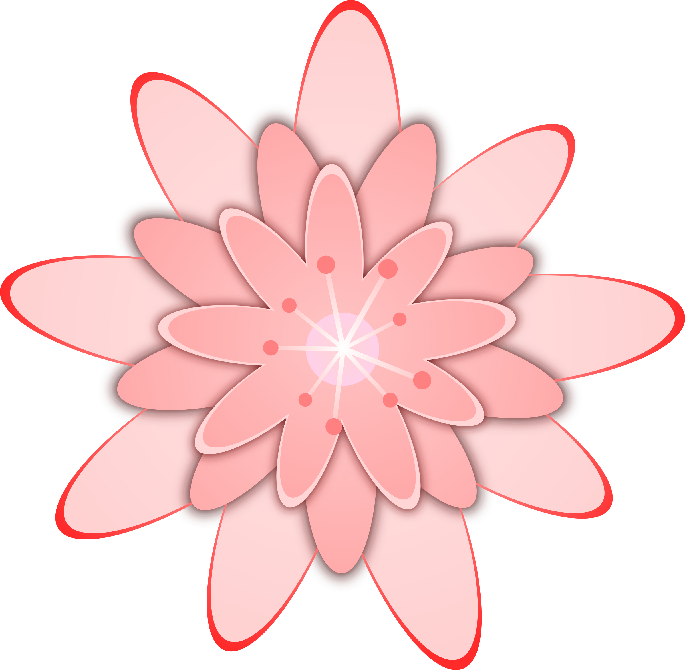 Big Image - Cactus Flower Clip Art - Png Download - Full Size Clipart ...