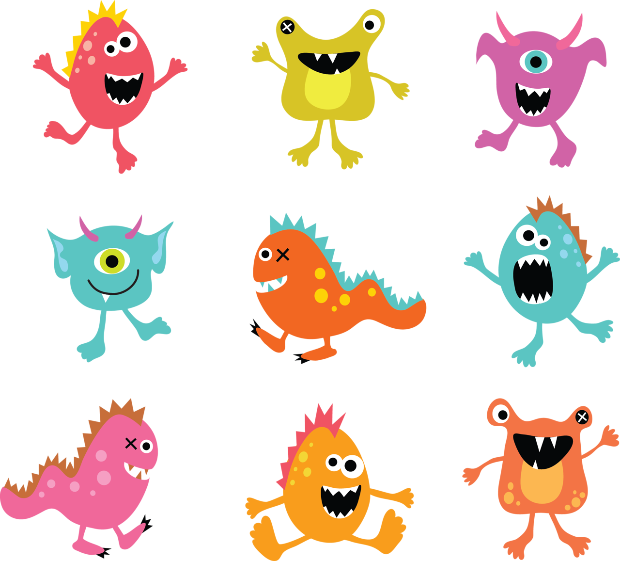 Monster University - Little Monsters Clipart - Full Size Clipart ...