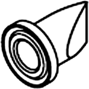 Clear Plastic Pinch Valve For Condiment Pump Dispenser - Line Art ...