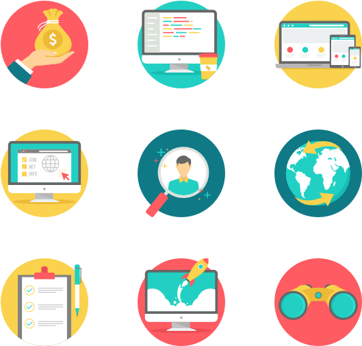 Web Development And Seo - Web Development Pictures In Png Clipart ...