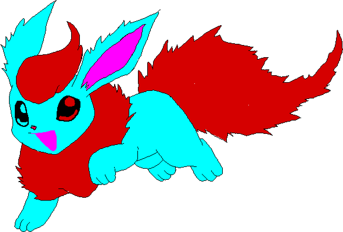 Wolfy As A Pokeman - Cartoon Clipart - Full Size Clipart (#3901229 ...